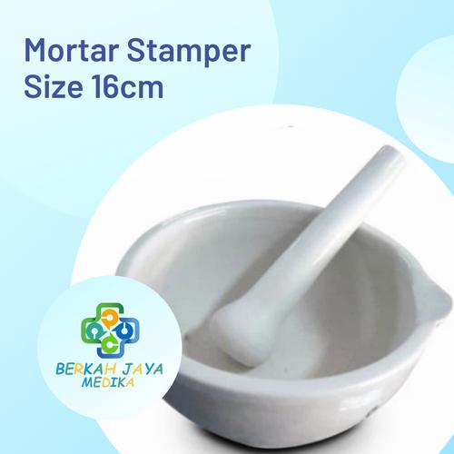 Jual Mortar Alat Penumbuk Obat dia 16cm|Mortar|Lumpang Alu Porcelain ...