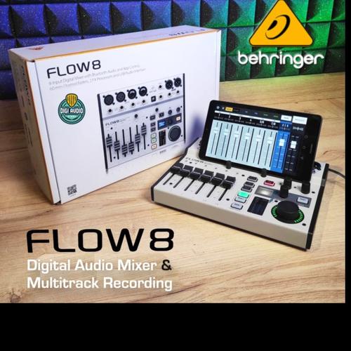 Jual Behringer FLOW 8 8-Input Digital Mixer and USB/Audio Interface ...