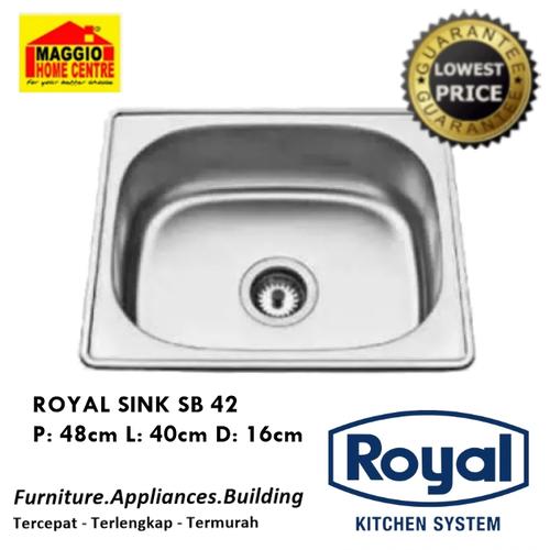 Jual KITCHEN SINK ROYAL - BAK CUCI PIRING ROYAL WASTAFEL SB 42 - ROYAL ...