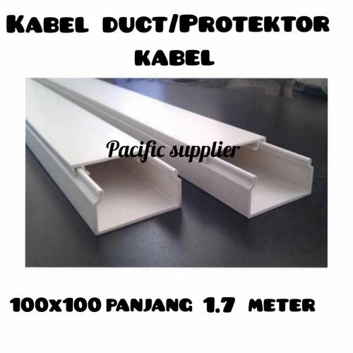 Jual Cable Duct 100x100/Kabel Duct/Protektor kabel/Wiring Duct 100x100 ...