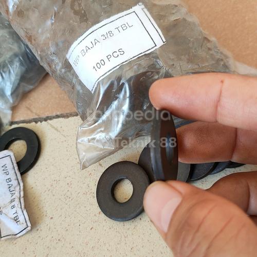 Jual ring plat baja 3/8 tebal 3,5mm/ ring plat m10 baja / ringplat baja ...