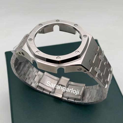 Jual GSHOCK GA2100 CASE GEN 3RD STAINLESS SILVER FULL PREMIUM CASIOAK ...