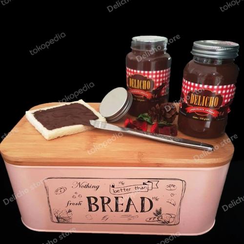 Jual selai coklat delicho 350 gr - dark - Kab. Bandung - Delicho store ...