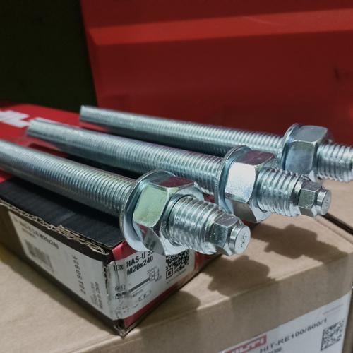 Jual Angkur Has U M24x300 5.8 HDG Sertifikat of Original Hilti - Kab ...