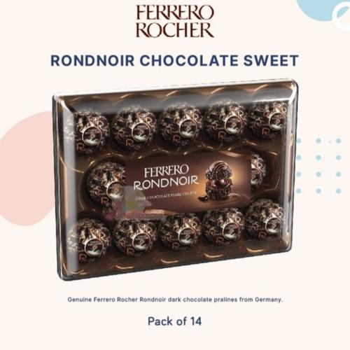 Jual Ferrero RondNoir Chocolate Cokelat Rond Noir Ferrero Dark Sweets ...