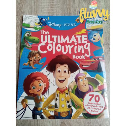 Jual The Ultimate Coloring Book | Disney Pixar Coloring Book - Kota ...
