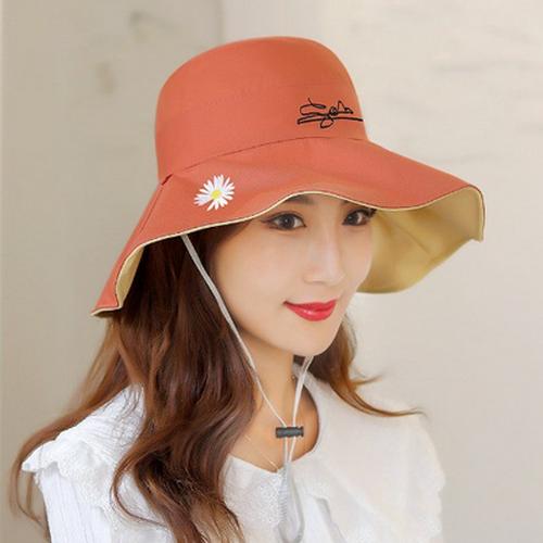 Jual Topi pantai wanita cap bucket lebar model korea / topi rimba santai - no.2 - Kota Medan ...