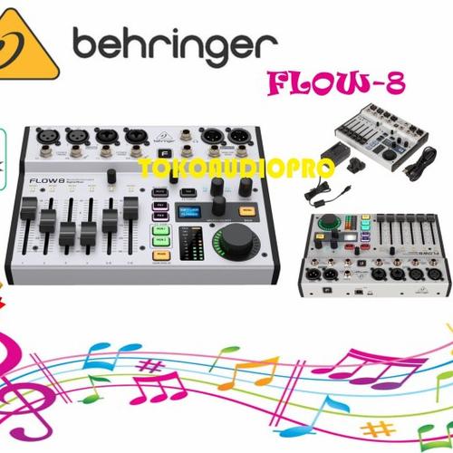 Jual Behringer FLOW8 8-Input Digital Mixer with Bluetooth Flow-8 ...