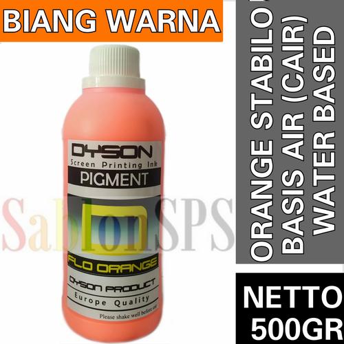 Jual BIANG WARNA SABLON FLO ORANGE 500GR DYSON PIGMEN SABLON - Jakarta ...