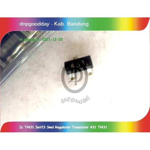 Jual Ic Tl431 Sot23 Smd Regulator Transistor 431 Tl431 - Kab. Bandung ...