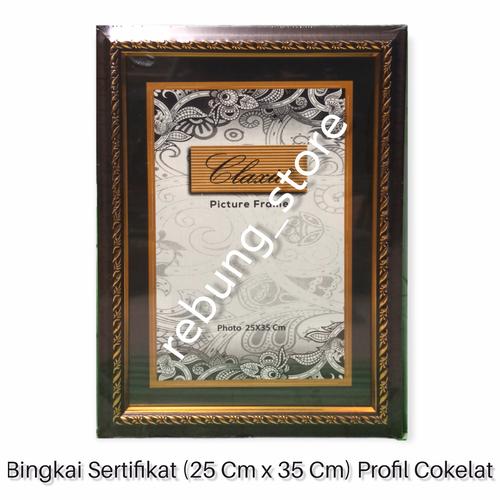 Jual Bingkai / Frame / Pigura Sertifikat (25 Cm x 35 Cm) Profil ...
