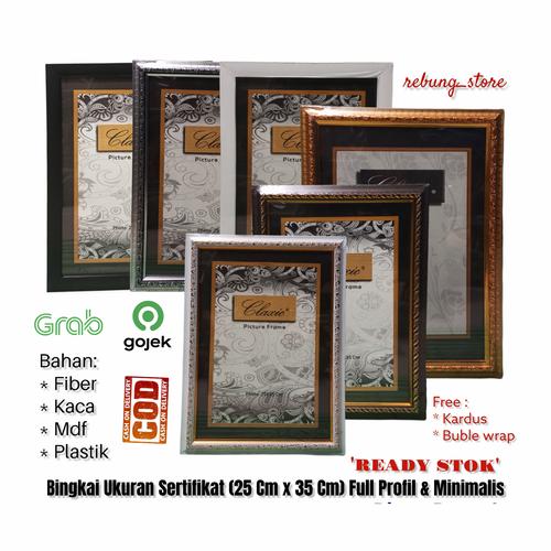 Jual Bingkai / Frame / Pigura Sertifikat (25 Cm x 35 Cm) Profil ...