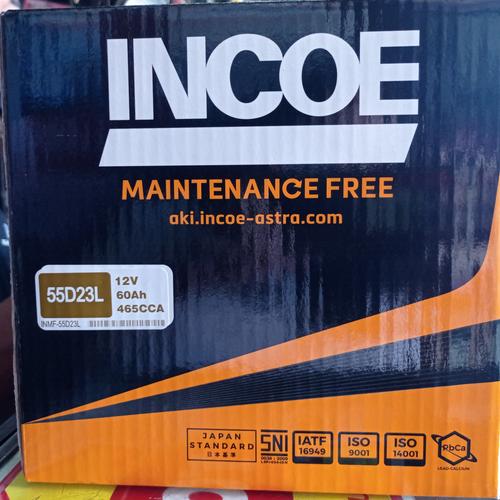 Jual aki mobil Incoe mf type 55D23L 12 volt 60 ah khusus gosend ...