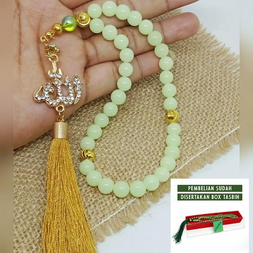 Jual TASBIH BATU POSPOR SUPER / MENYALA DALAM GELAP / 8 MM /10 MM ...