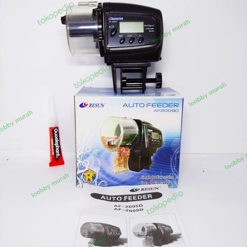 Jual Alat AutoFeeder Auto Feeder Resun AF2009D Otomatis Food Timer ...