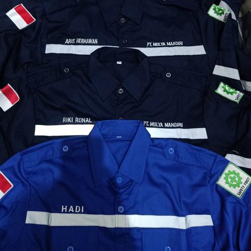 Jual seragam kerja lapangan outdor safety bordil nama katelpak ...