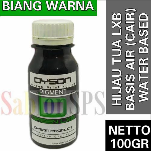 Jual Biang Warna Sablon Hijau Tua Pigmen Sablon Green LXB 100 ml ...