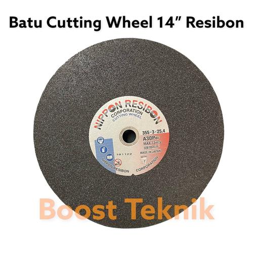 Jual Batu Cutting Wheel 14" Nippon Resibon / Batu Potong 14" Nippon ...