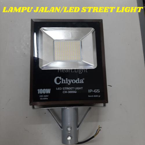 Jual LAMPU LED CHIYODA STREET LIGHT 100W DAYLIGHT PUTIH 7500LM LAMPU ...