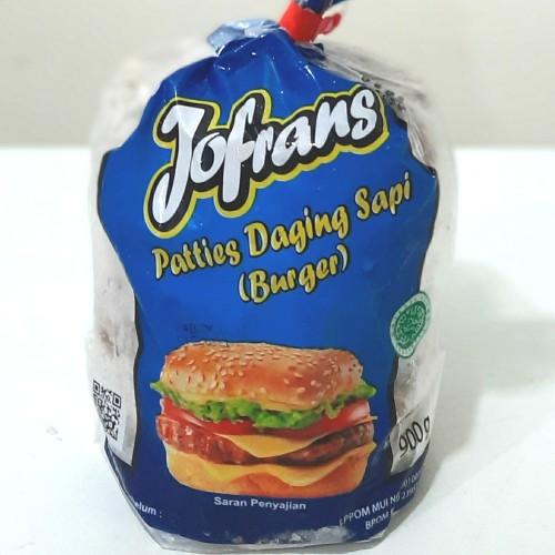 Jual JOFRANS Beef Patties 900gram | Patty Sapi | Daging burger isi 15 ...