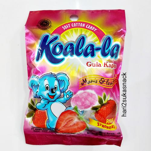 Jual Koala-la Koalala Gula Kapas Permen Rasa Stroberi - Jakarta Barat ...