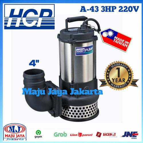Jual Pompa Celup Air Kotor HCP A-43 3HP 220V Waste Water Pump Air Limbah 4" - Jakarta Barat ...
