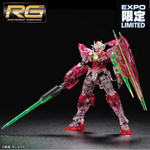 Jual Bandai Limited RG Real Grade 1/144 00 Gundam Qant Trans Am Clear ...