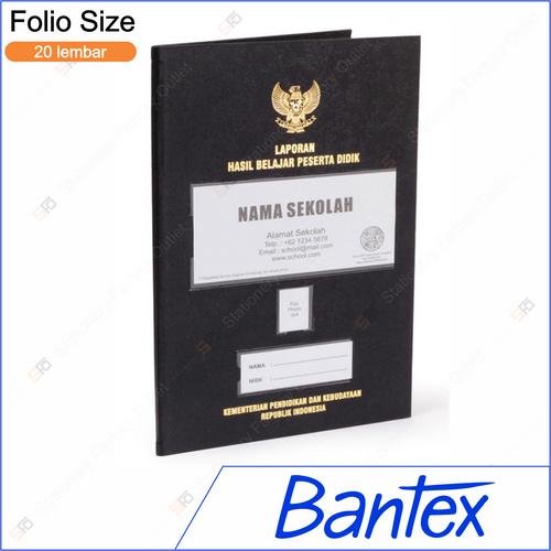 Jual Map Rapor Folio Bantex - Raport 1022 - Hitam - Kota Semarang ...