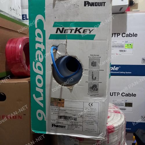 Jual kabel UTP cat.6 Panduit Netkey Eceran / Meteran - NETKEY CAT6 ...