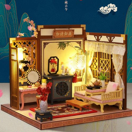 Promo Ancient Chinese Living Room DIY Miniature House - Kota Surabaya ...