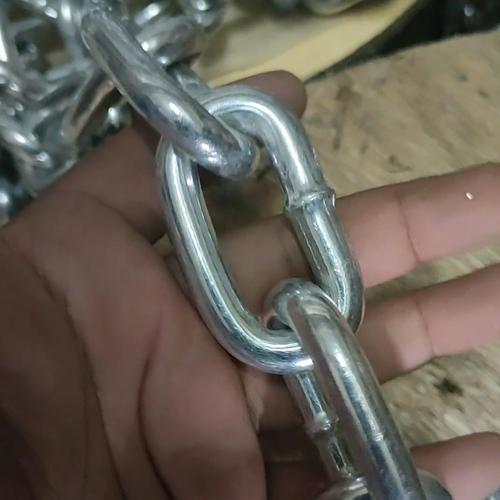 Jual Rantai besi galvanis ukuran 10mm/Rantai kapal 10mm eceran/meteran ...