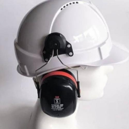 Jual Earmuff Penutup Telinga 3M H10AP3E Opttime 105 Cap-Mount Buat Di ...