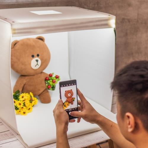 Jual Mini studio photo box ukuran A3 ( 32x32x32cm) - Kota Tangerang ...