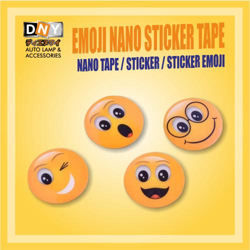Jual EMOJI NANO STICKER TAPE / NANO TAPE / STICKER / STICKER EMOJI ...