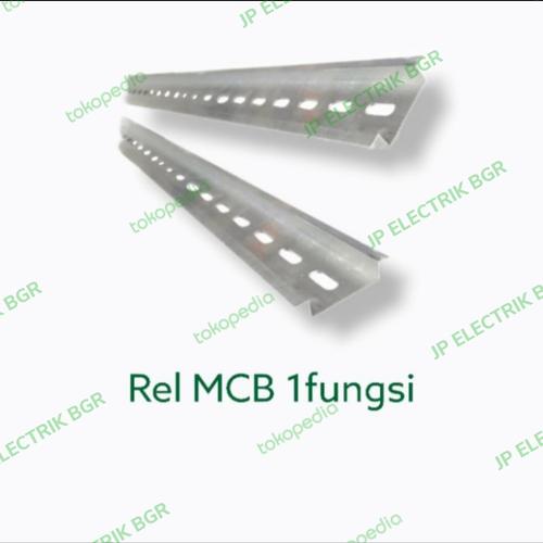 Jual Din Rail MCB/Rel MCB Alumunium 1 Fungsi Panjang 1m/meter - Kab ...
