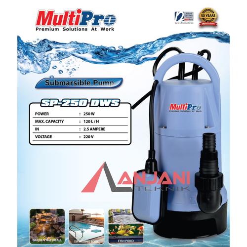 Jual POMPA CELUP AIR MULTIPRO SP 250 DWS SUBMERSIBLE WATER PUMP SP250 ...