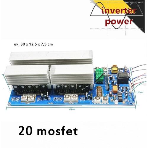 Jual PCB Inverter Pure Sine Wave EGS002 LF 2000 Watt - bat 48v - Kota ...