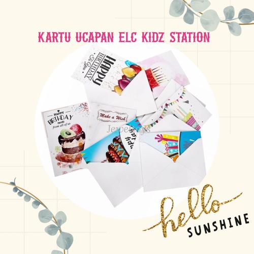Jual KARTU UCAPAN ULANG TAHUN BIRTHDAY CARD ELC KIDZ STATION - Kota ...