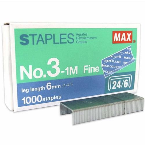 Jual Isi staples besar no.3-1m Max / Isi stapler besar Hd 50 Max/dus ...