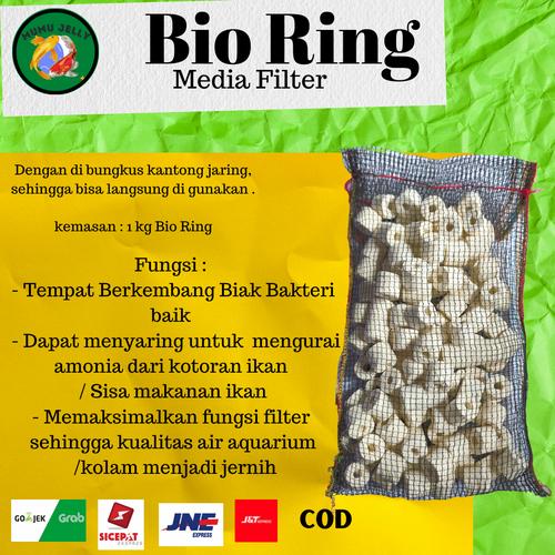 Jual BIO RING 1 KG MEDIA FILTER DENGAN JARING - Kab. Bekasi - Mumu ...