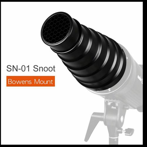 Jual bowen mount conical snoot honeycomb large snoot for speedlite ...