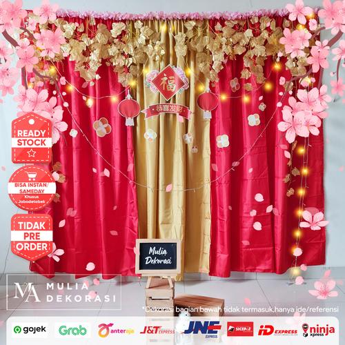 Jual Dekorasi DIY Imlek Paket Premium CNY Chinese New Year Photobooth ...