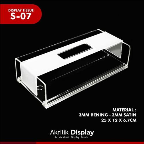 Jual Kotak Tissue Transparan / Tempat tissue akrilik / Box tissue ...