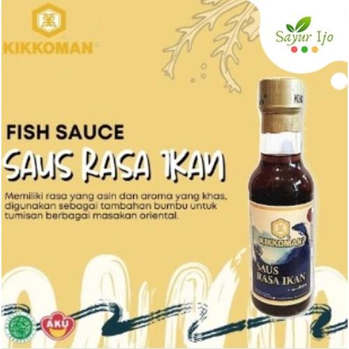 Promo Kikkoman Fish Sauce 150 ML Kecap Asin Premium Rasa Ikan Khas ...