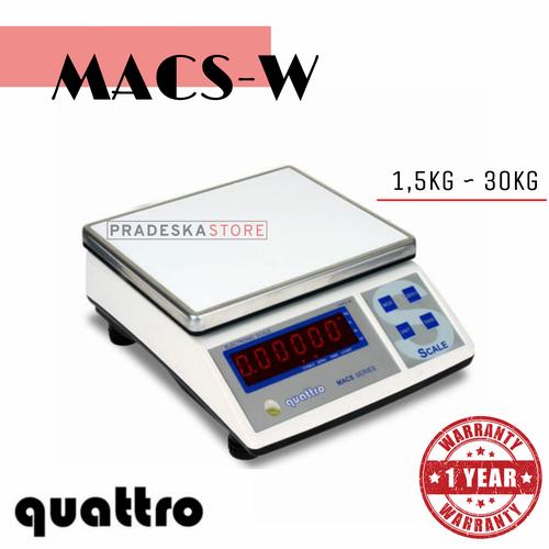 Jual Timbangan Digital Meja Timbangan Walet Quattro MACS-W 1,5kg x 0 ...