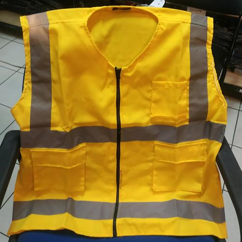 Jual Rompi safety Rompi Bahan Drill Logo K3 & Logo Bendera - Kuning ...