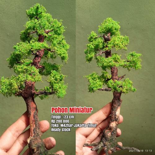 Jual Maket miniatur pohon diorama figure aquascape skala diecast ...