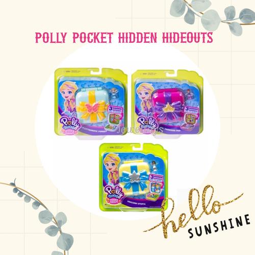 Jual POLLY POCKET hidden hideouts mattel original mainan rumah boneka ...