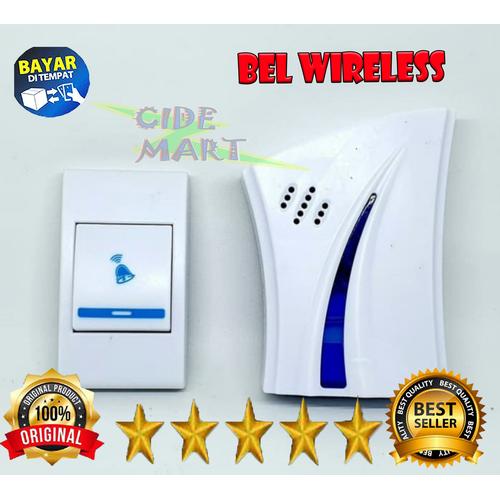 Jual Bel Rumah Wireless Door Wireless Bell Home Bell GP Tanpa Kabel ...
