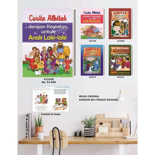Jual Cerita Alkitab Dengan Kegiatan Untuk Anak Laki-laki_Series - Kota ...